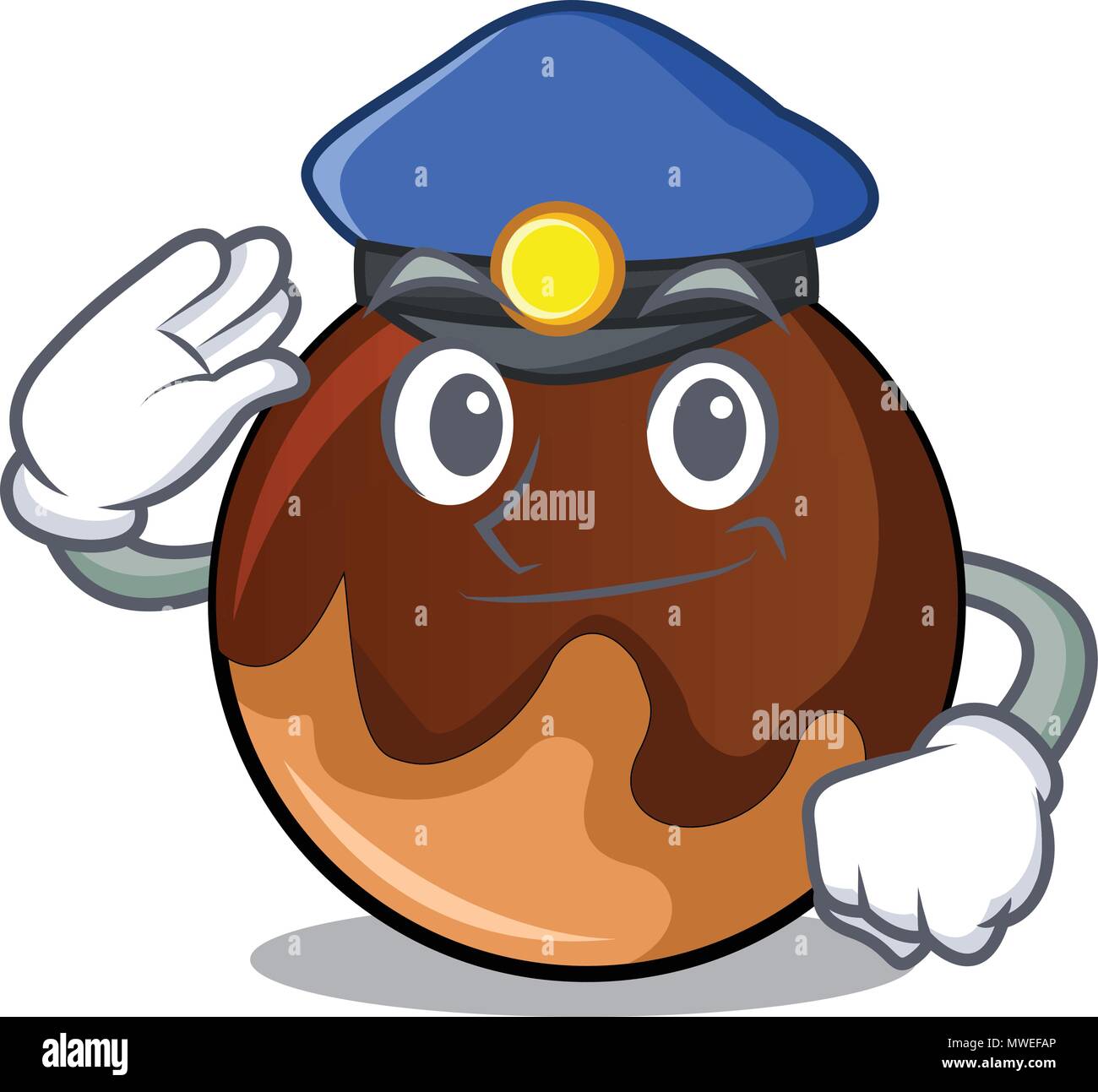 Cop icing Stock Vector Images - Alamy