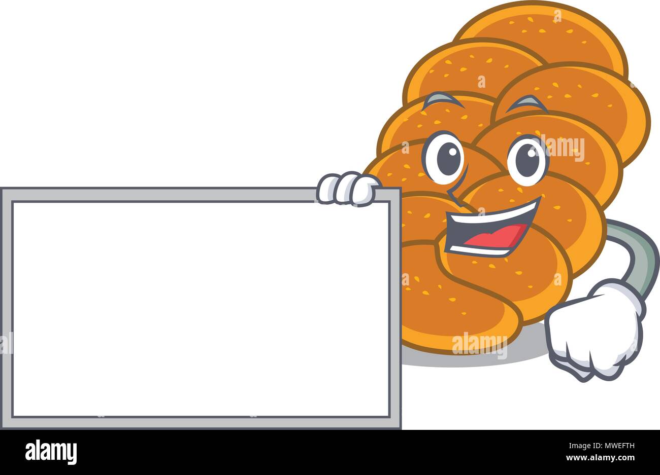 Cute challah cartoon hi-res stock photography and images - Alamy