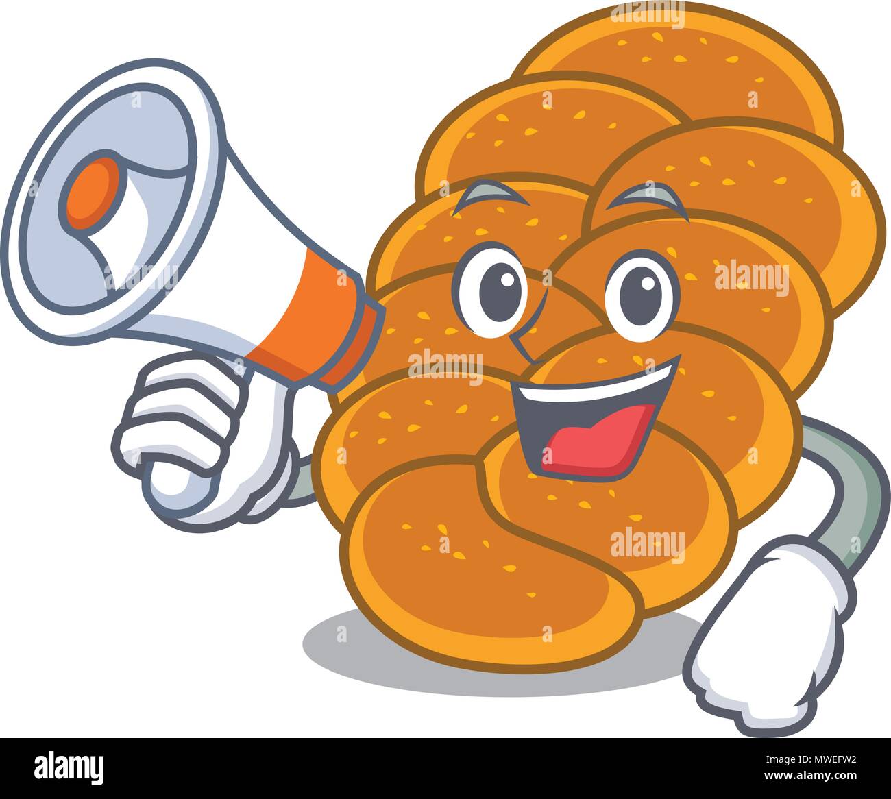 Challah cartoon hi-res stock photography and images - Alamy