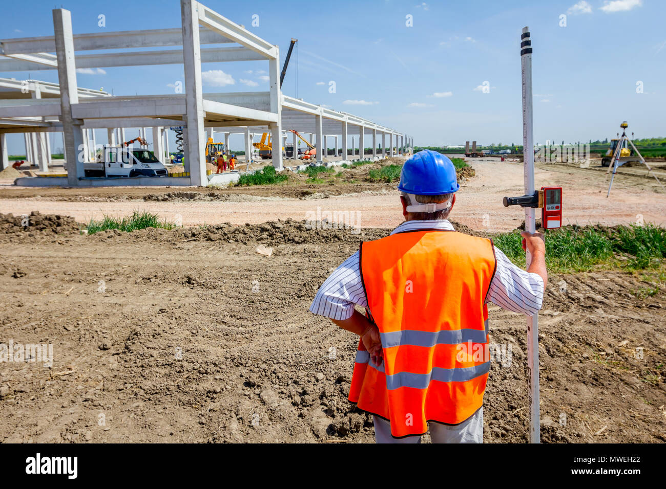 Surveyor construction scale hi-res stock photography and images - Alamy