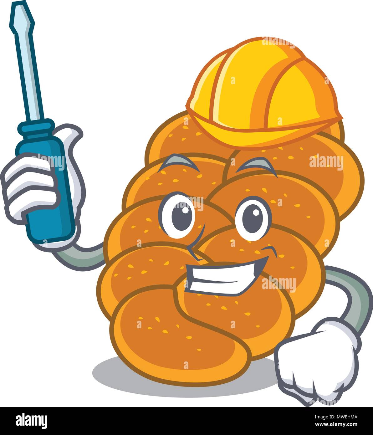 Automotive challah mascot cartoon style Stock Vector Image & Art - Alamy