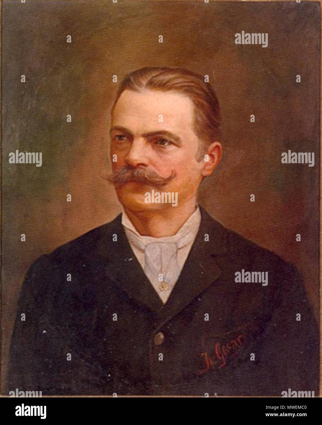 . Slovenščina: Josip Sernec . 1880s 301 Ivan Gosar - Josip Sernec Stock ...