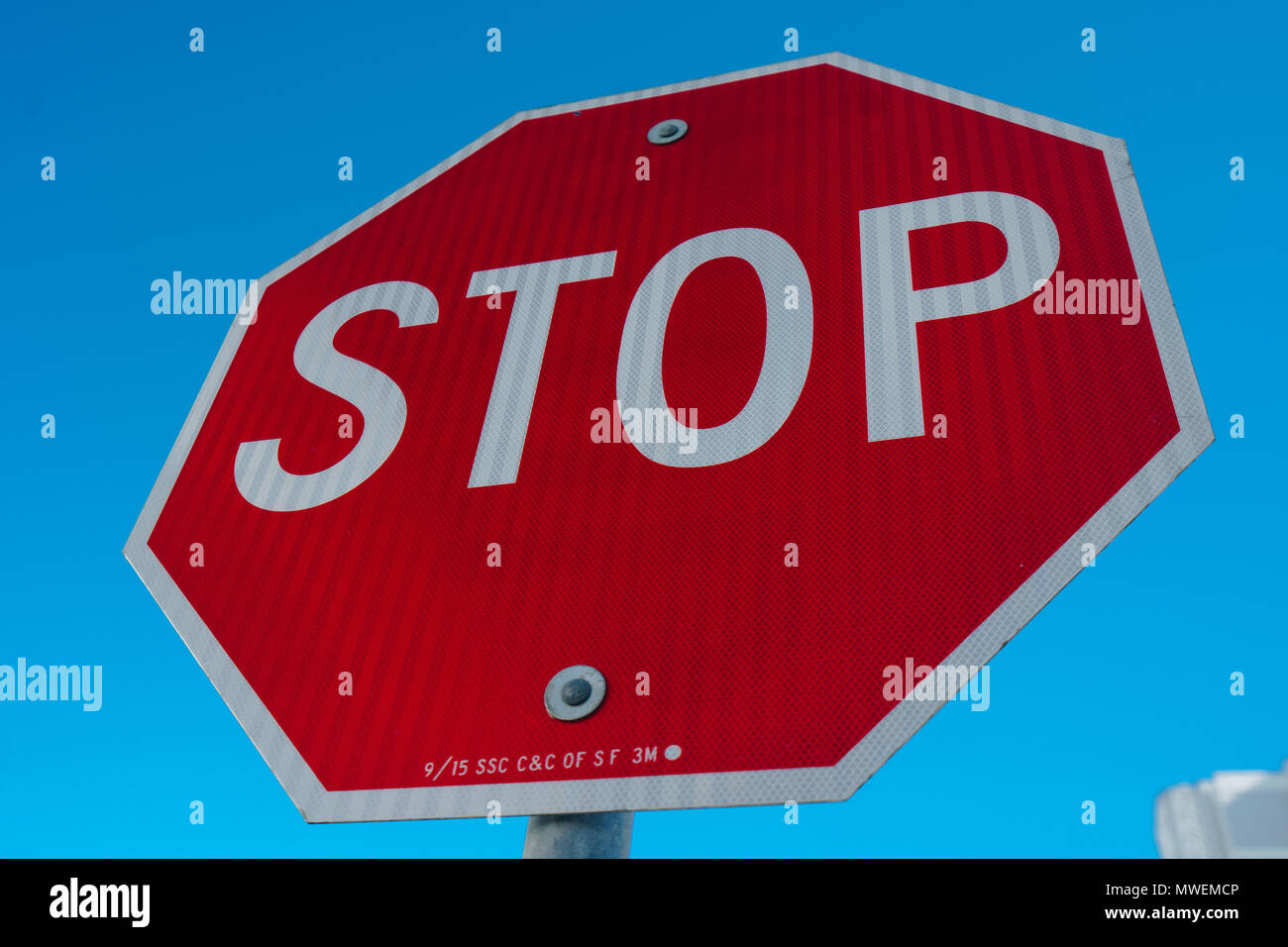 Stop sign Traffic sign Stock Photo - Alamy