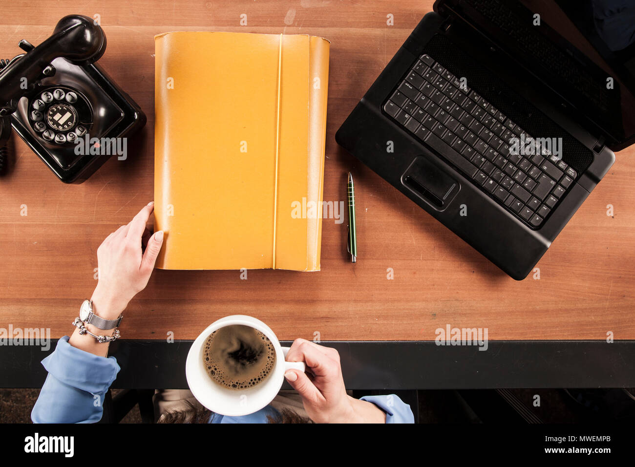 Confidential documents management hi-res stock photography and images ...