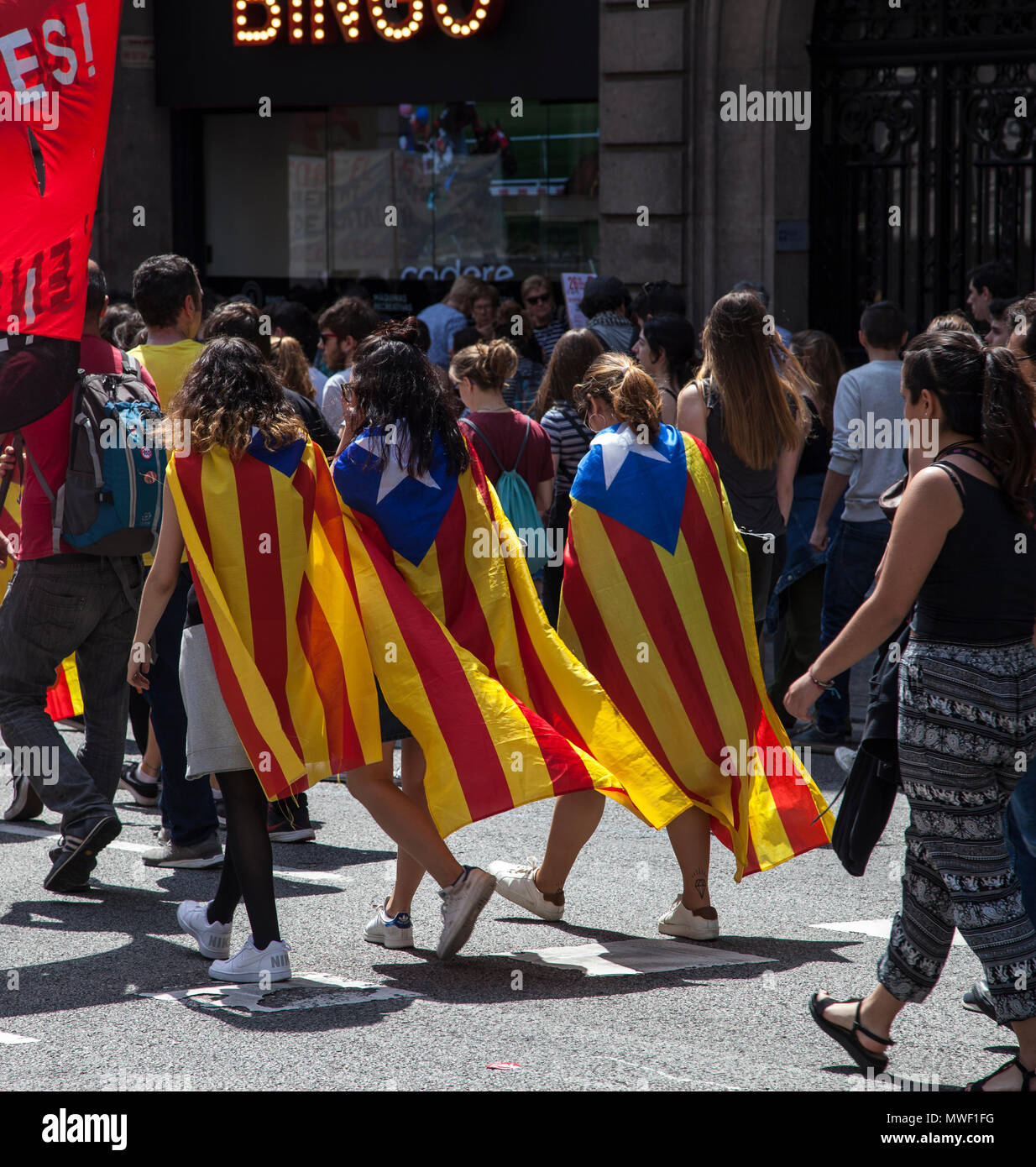 Student union protest march hi-res stock photography and images - Alamy