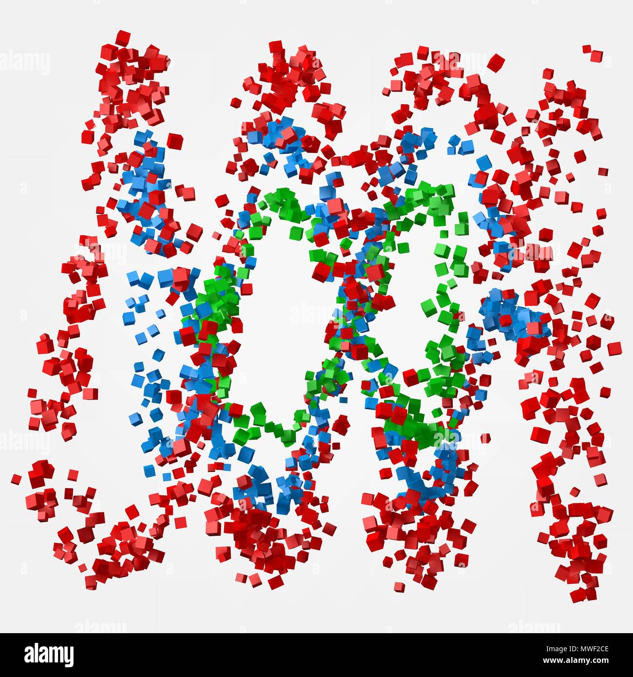 Cubic digital Stock Vector Images - Alamy