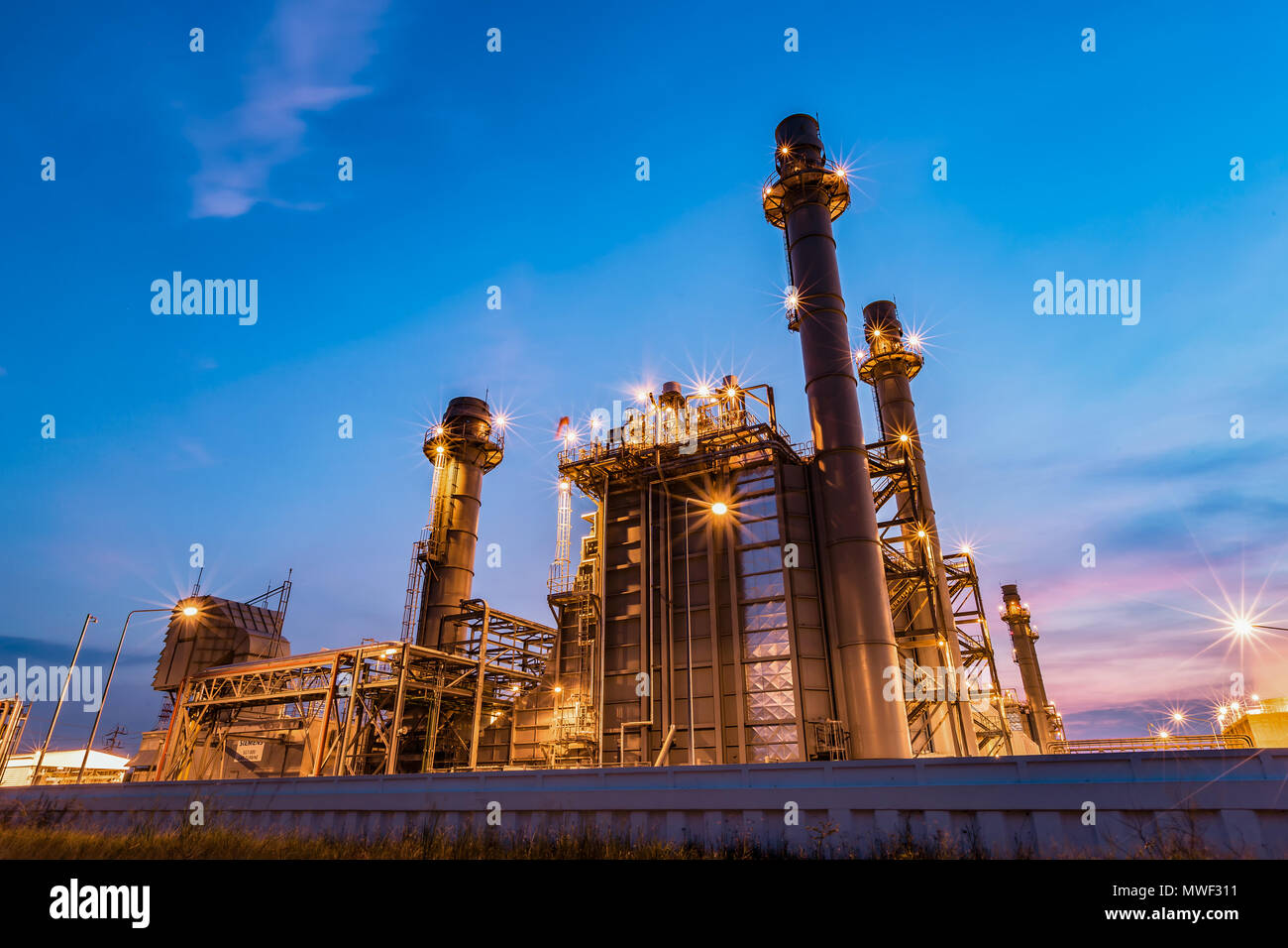 Offshore oil and gas industry at gas compression and waste heat ...