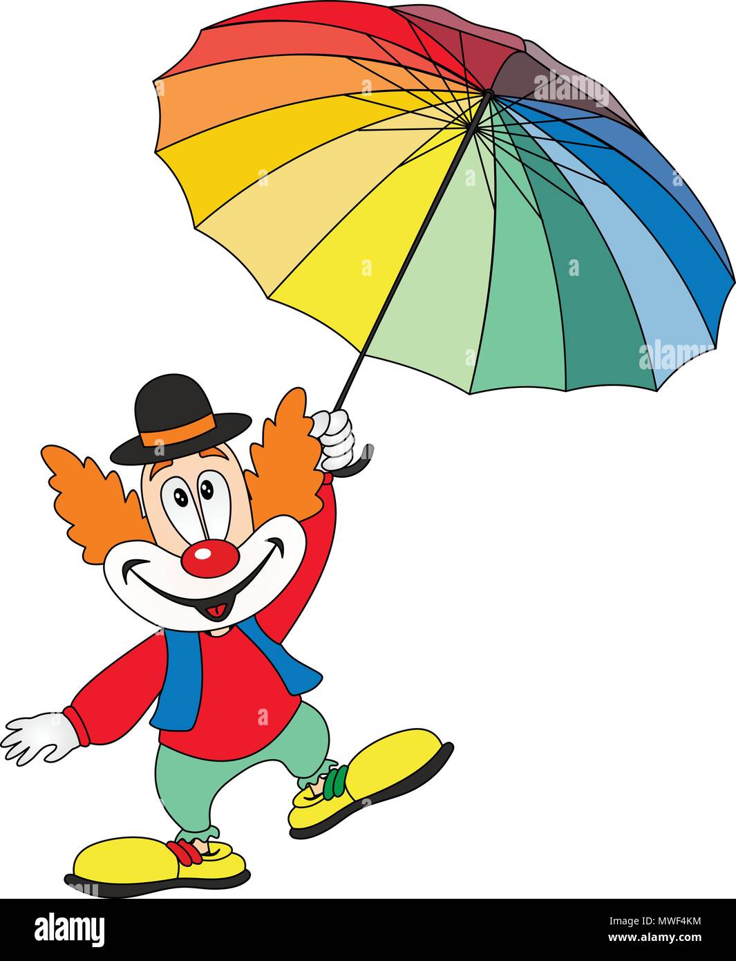 Party umbrella Stock Vector Images - Alamy