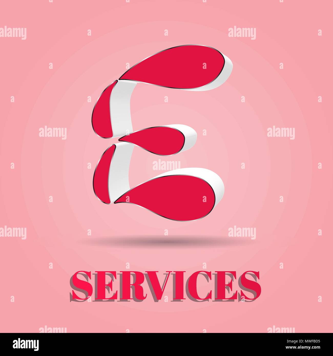 Logotype symbol capital E Stock Vector Image & Art - Alamy