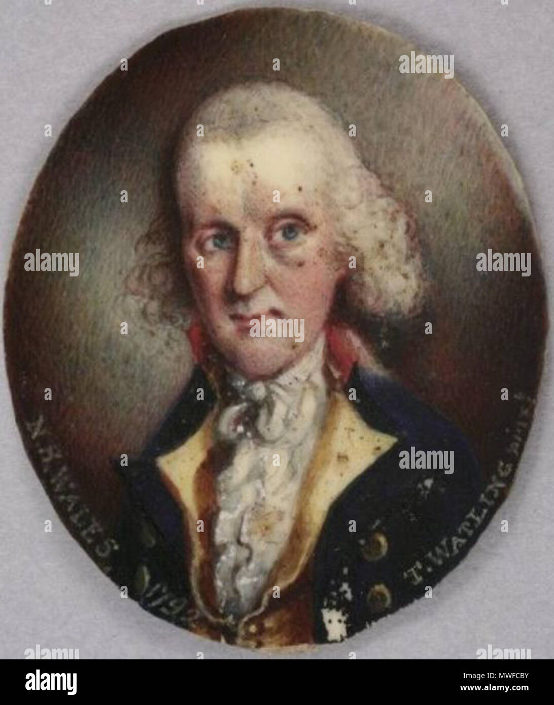 322 John White, surgeon, (c. 1756 – 20 February 1832 Stock Photo - Alamy