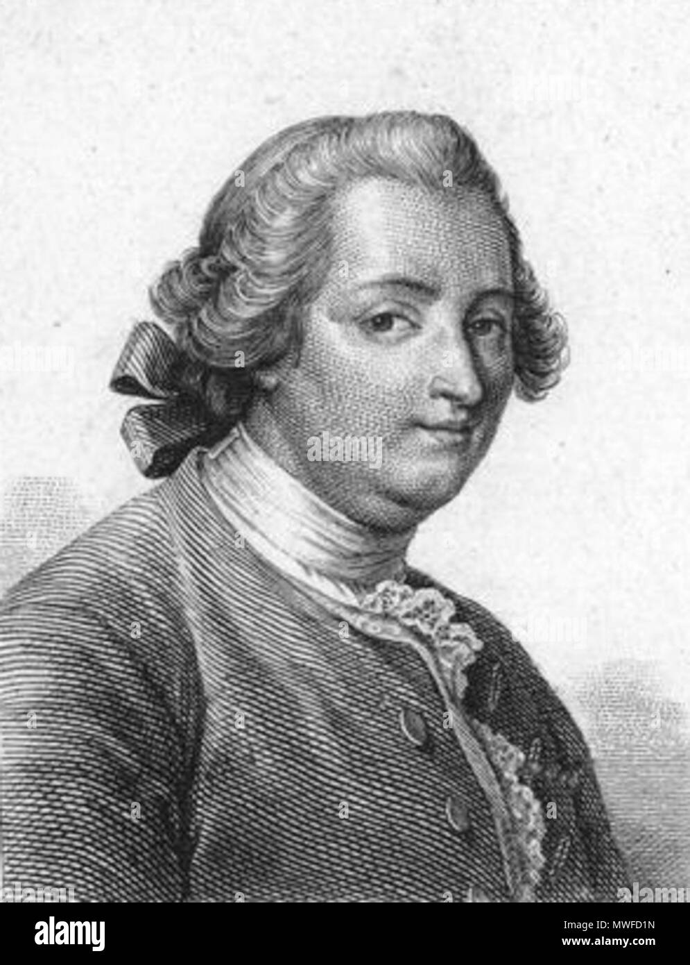 . English: French poet and playwright Jean-Baptiste Gresset (1709-1777 ...
