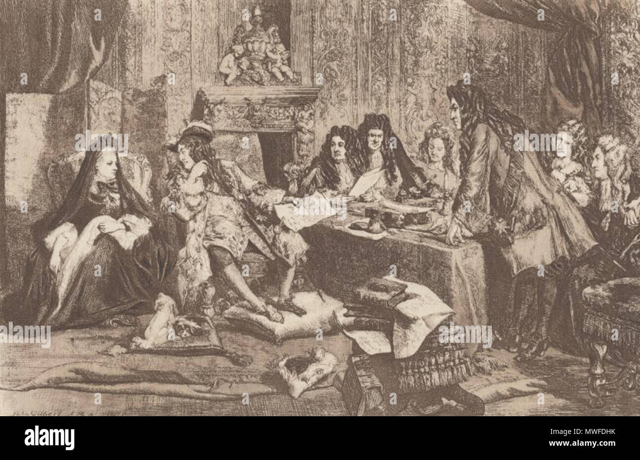 Sir john gilbert hi-res stock photography and images - Alamy