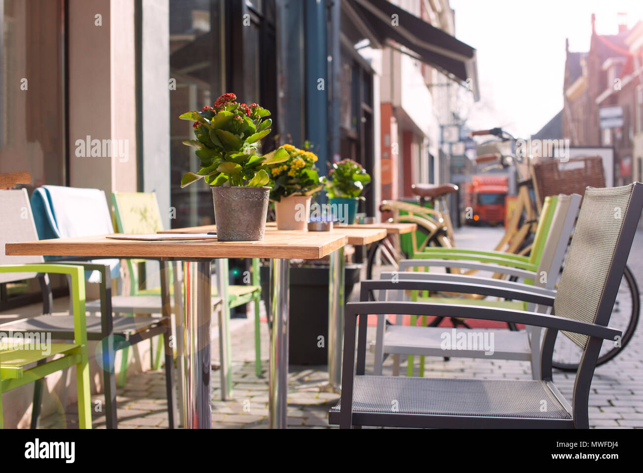 Netherlands dinner tables hi-res stock photography and images - Alamy