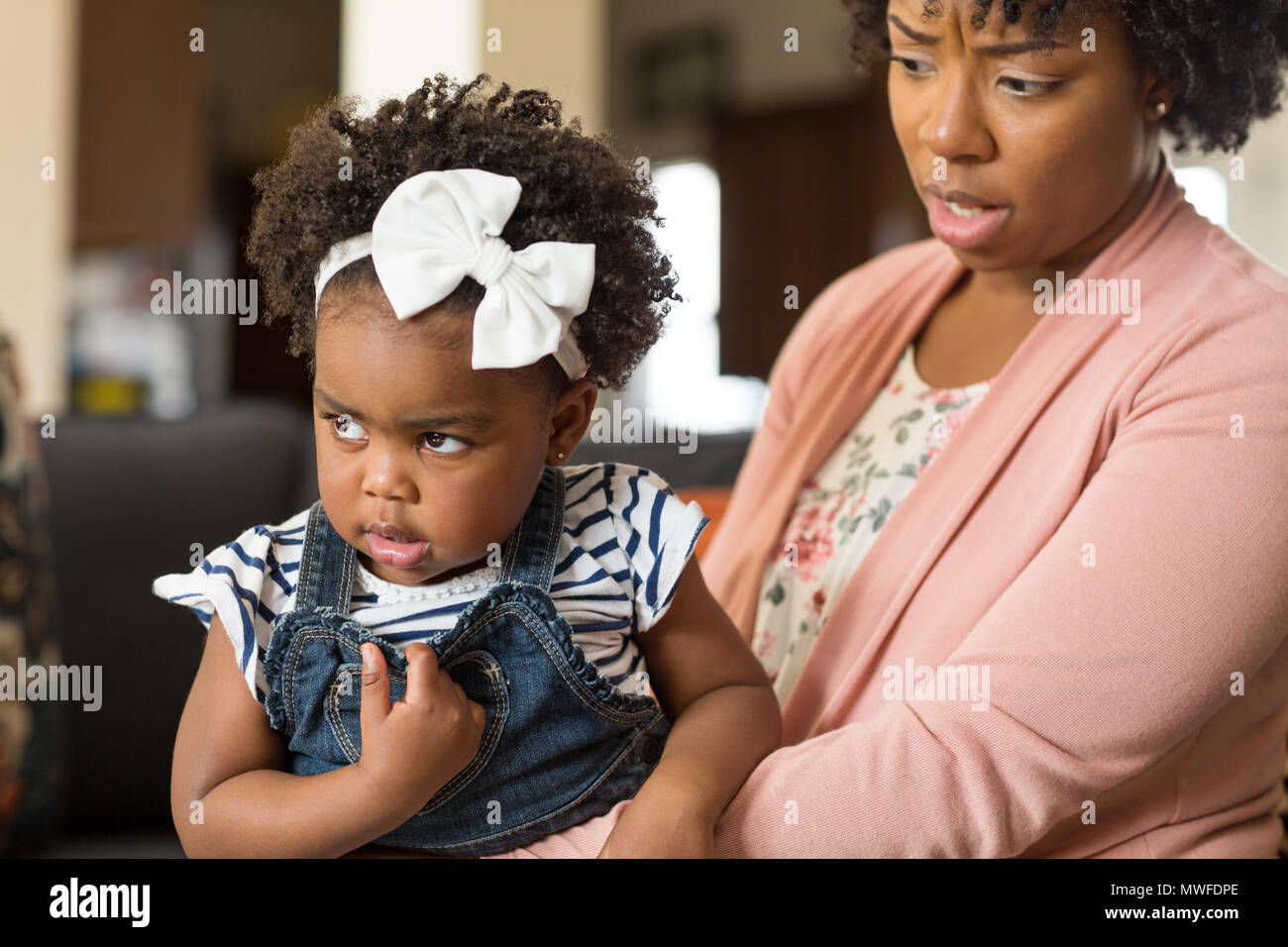 Mother parenting her young child Stock Photo - Alamy