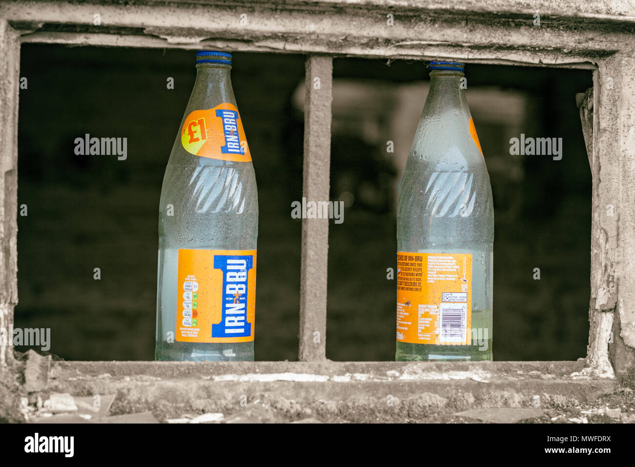Broken mirror on a white background hi-res stock photography and images ...