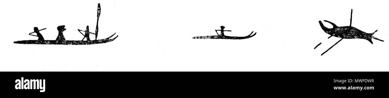 . Aleutian image depictiong Sea Otter hunt . Ляпунова Р.Г. 34 ...