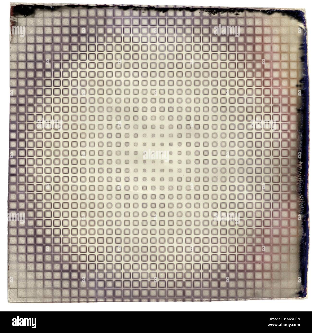 Aged paper halftone abstract dotted background and texture with borders ...