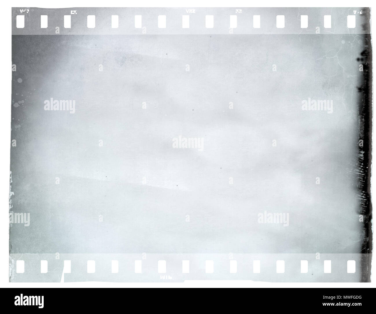 Vintage gray film strip frame with copy space Stock Photo - Alamy