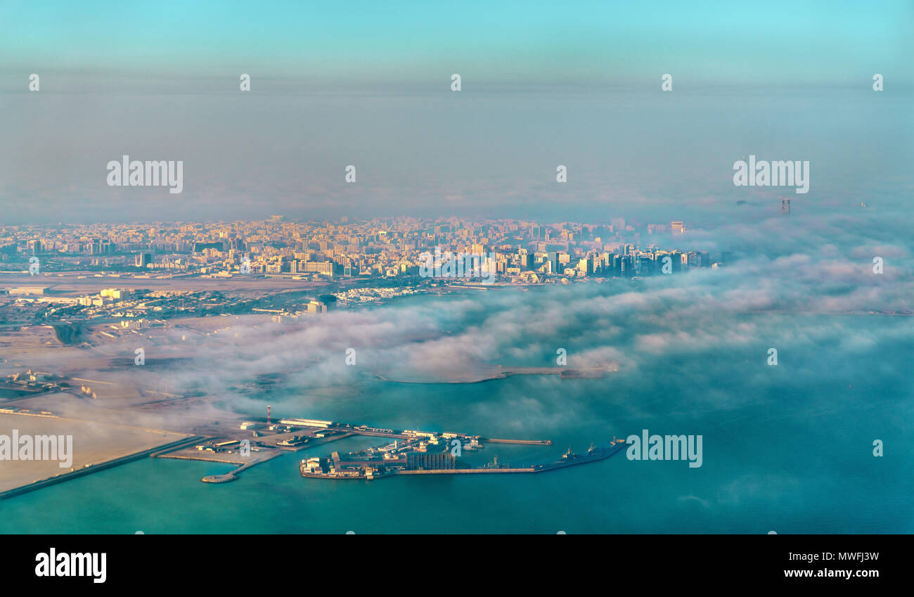 Qatar Doha Aerial High Resolution Stock Photography and Images - Alamy