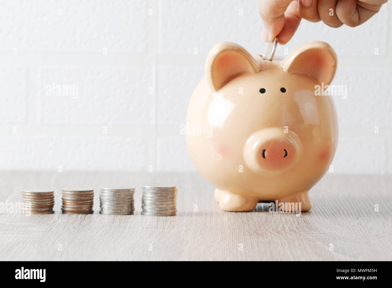 Insert the coins hi-res stock photography and images - Alamy