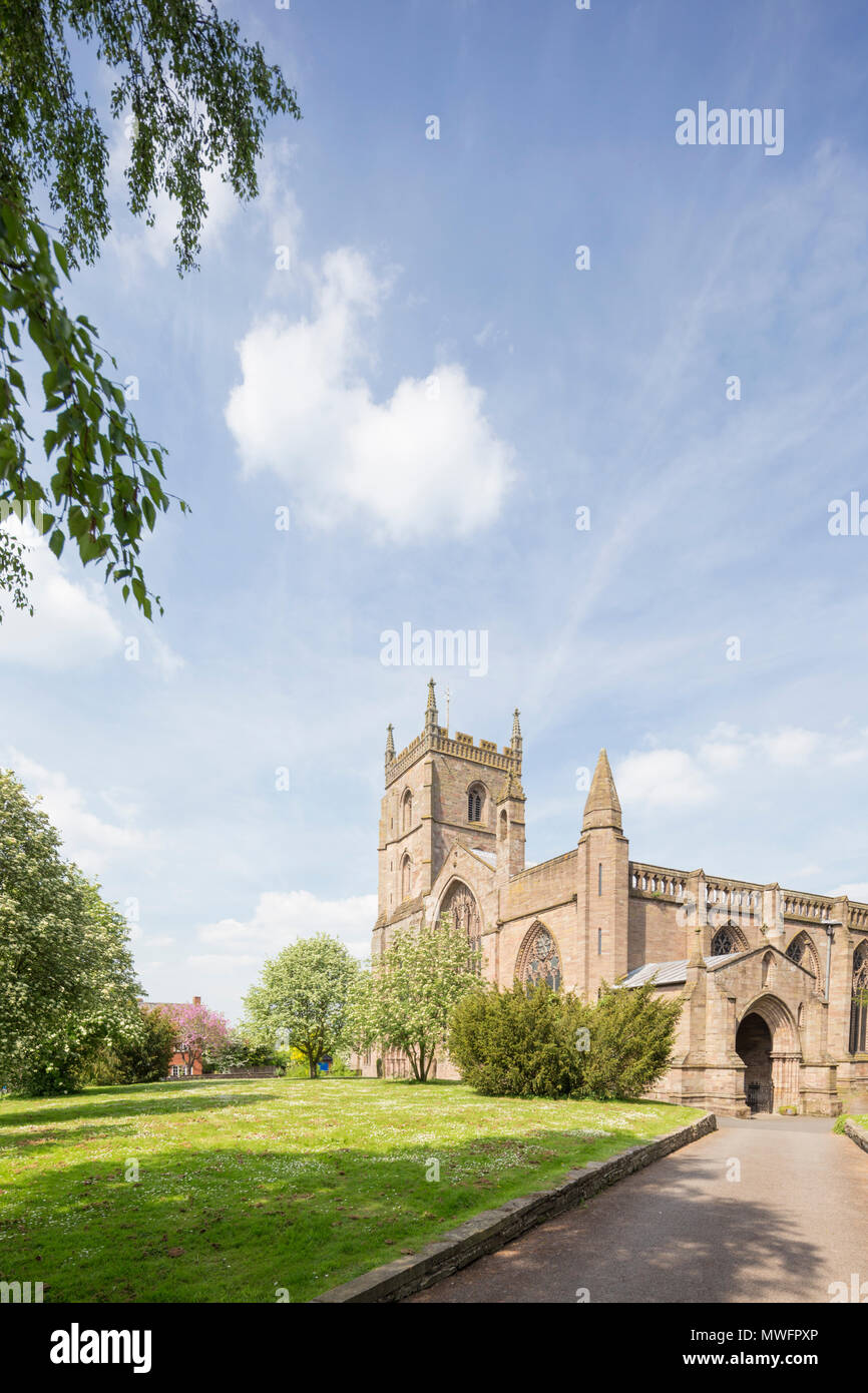 Leominster Priory Church, Leominster, Herefordshire, England, UK Stock ...