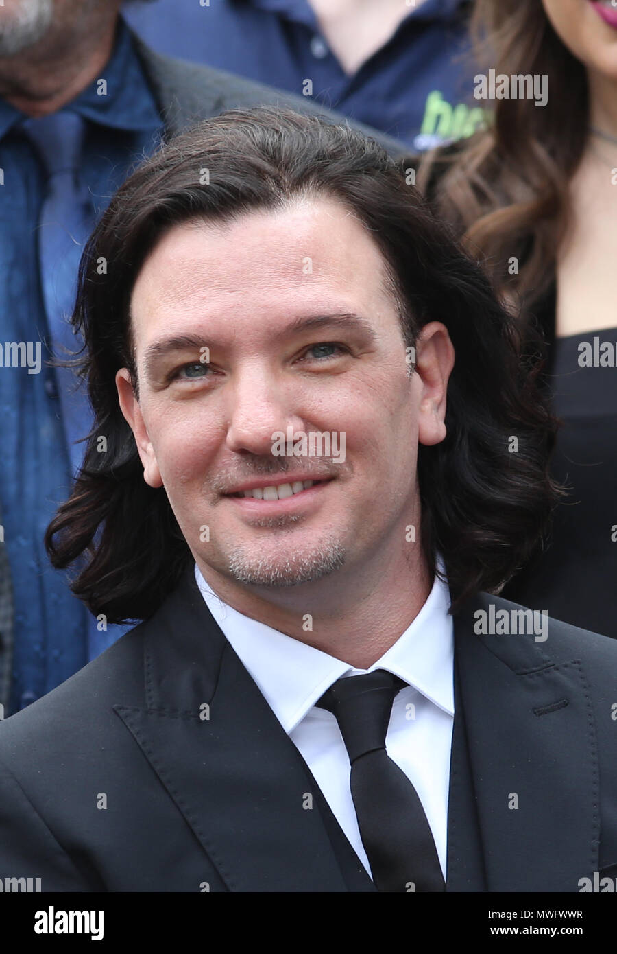 N'SYNC are honored with a star on the Hollywood Walk Of Fame Featuring ...