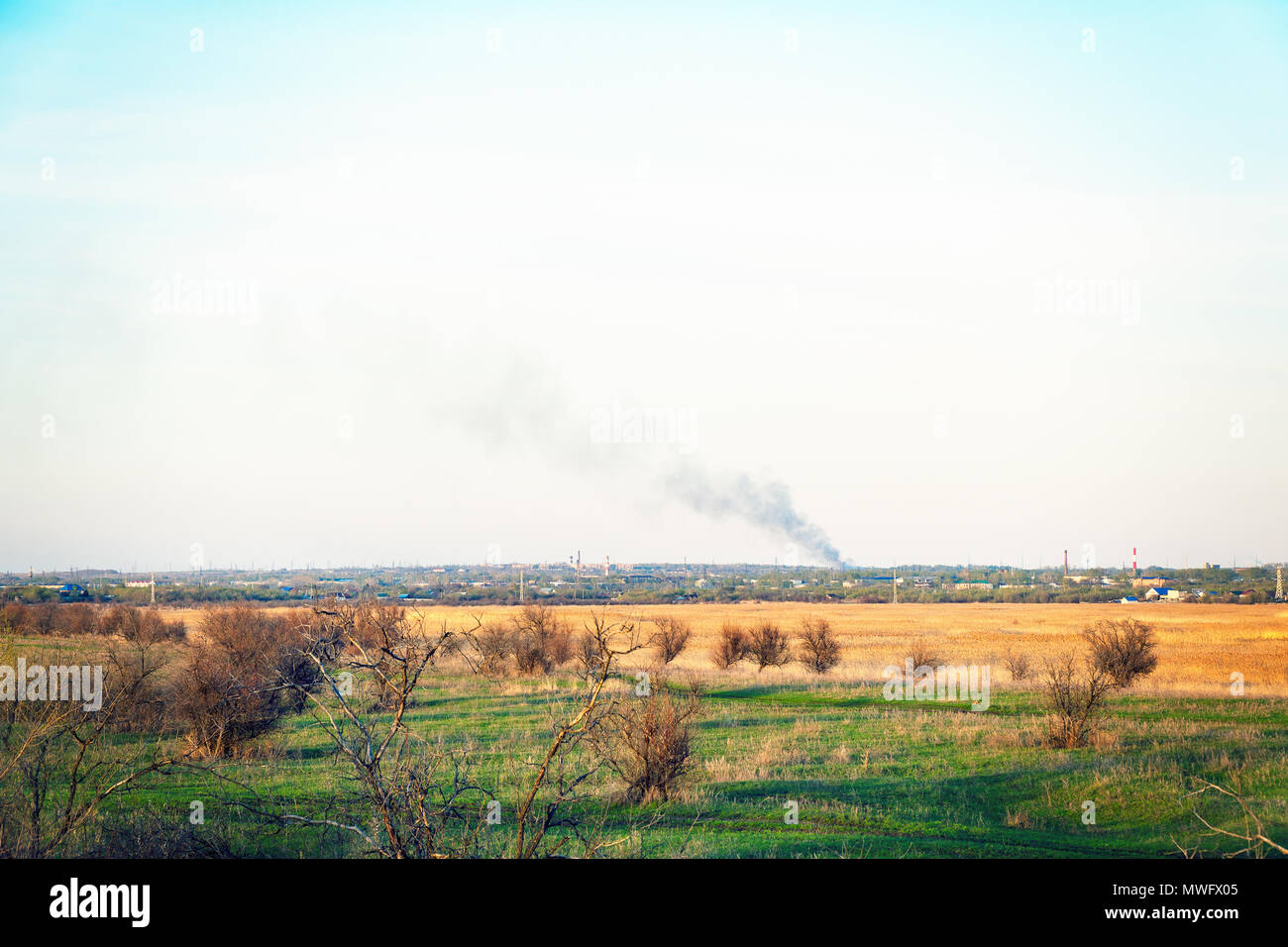 Plume smoke distance hi-res stock photography and images - Alamy