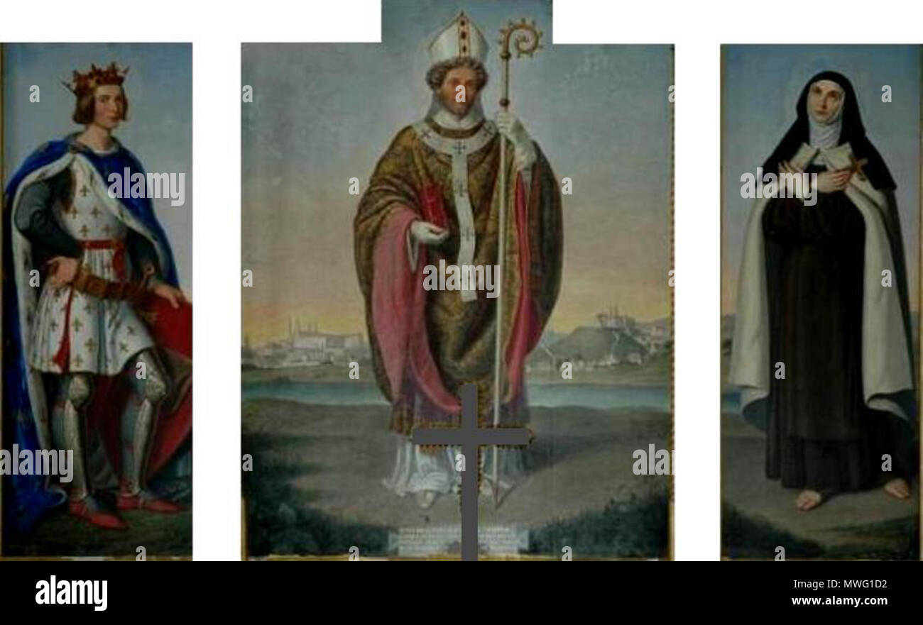 . Deutsch: Kiefersfelden, St.-Otto-Kapelle, Altarbilder Ludwig der ...