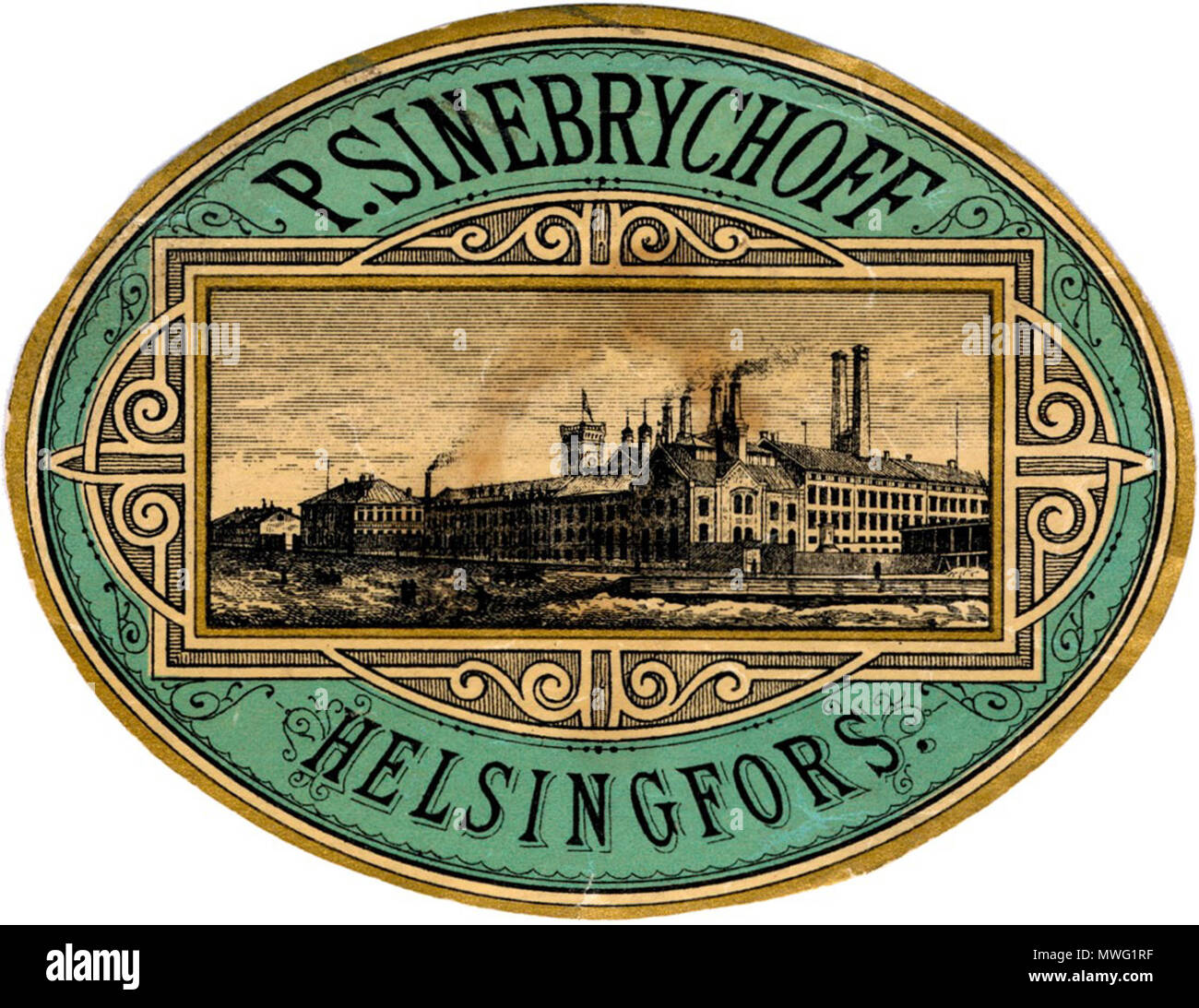 . English: A label of Koff beer by Sinebrychoff. 1880s. Sinebrychoff ...