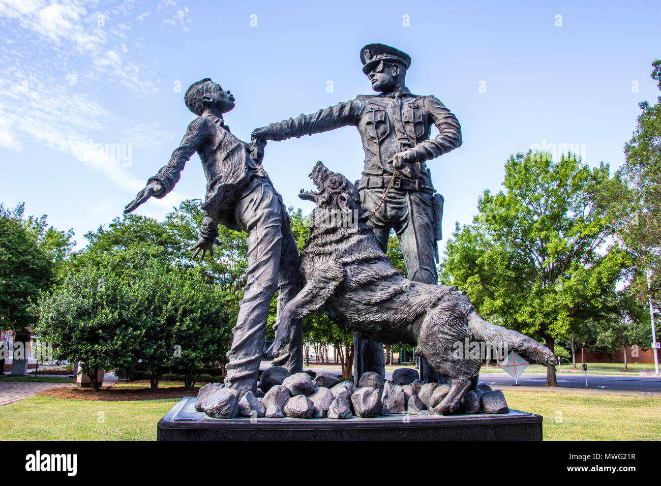 Alabama birmingham kelly ingram park foot soldiers statue memorial hi ...