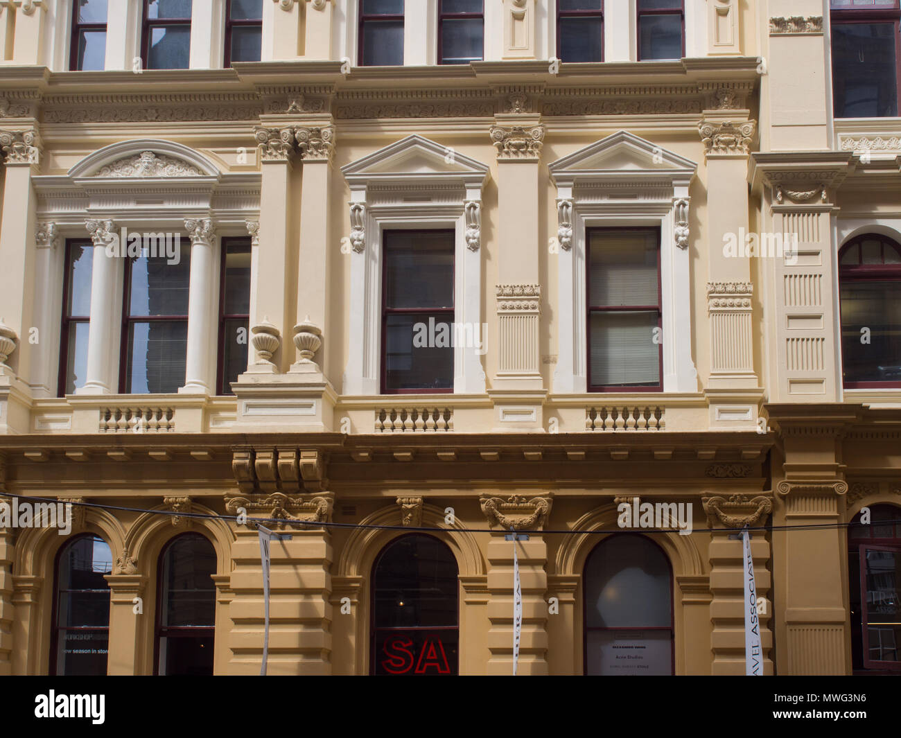 Historic Architecture In Wellington Stock Photo - Alamy
