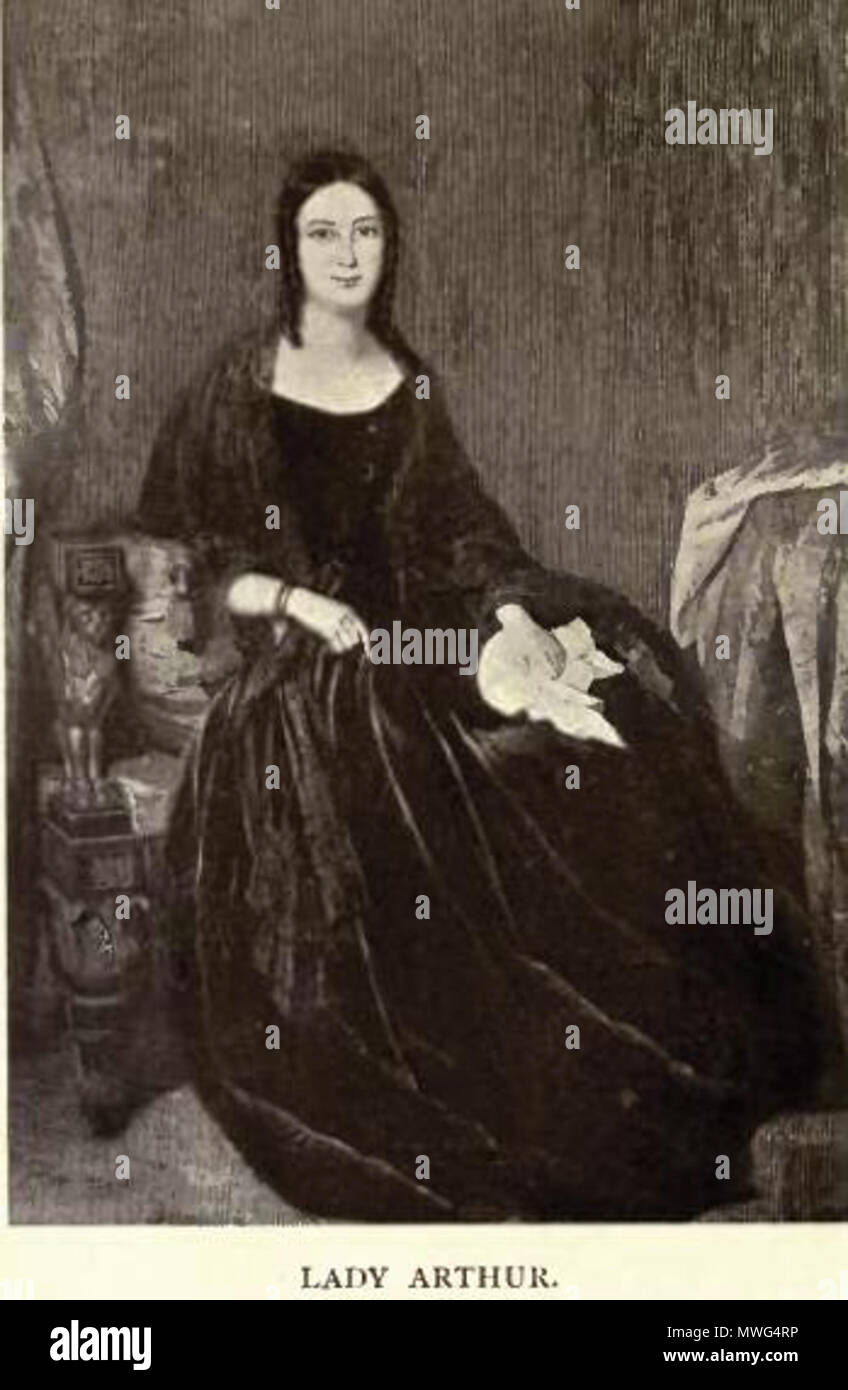 . English: Lady Eliza Orde Ussher Arthur wife of Major-General Sir ...