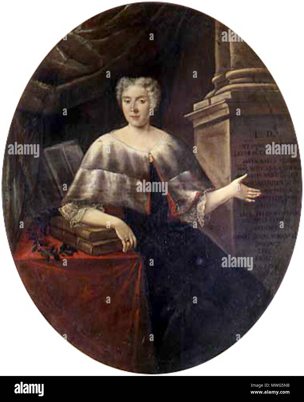 . Portrait of Italian mathematician and physicist Laura Bassi (1711 ...
