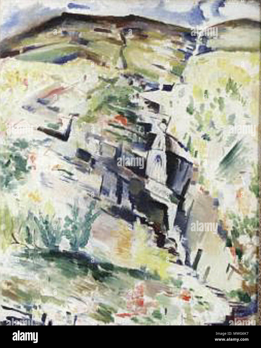 364 Leander Engström Landscape from Nuolja Hill Abisko 1917 Stock Photo ...