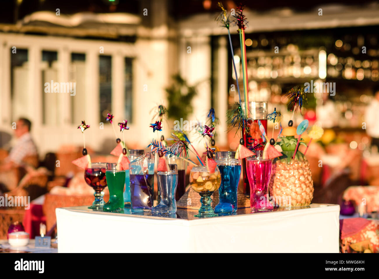 Fake cocktails hi-res stock photography and images - Alamy