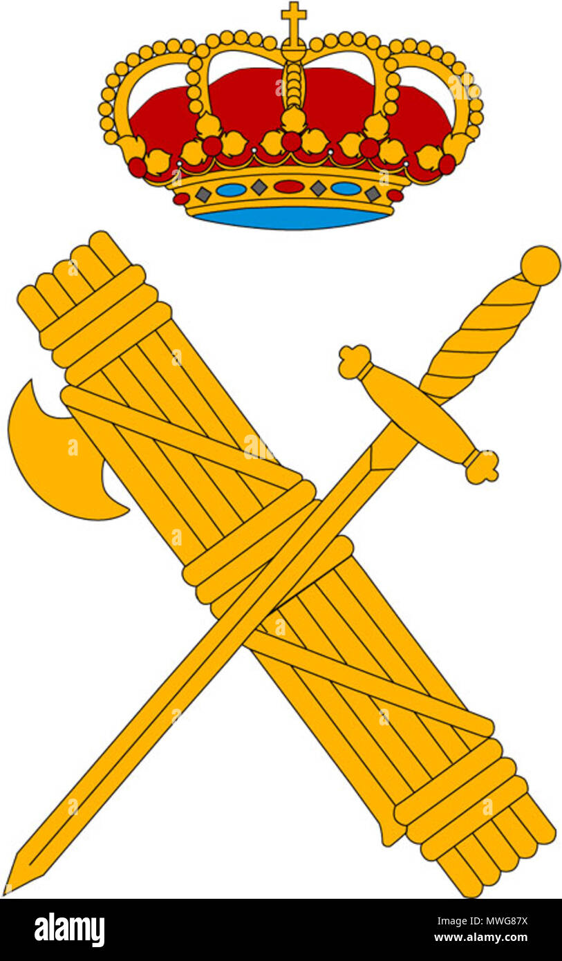. Escudo Oficial de la Guardia Civil . Guardia Civil 371 Lictorescolor ...