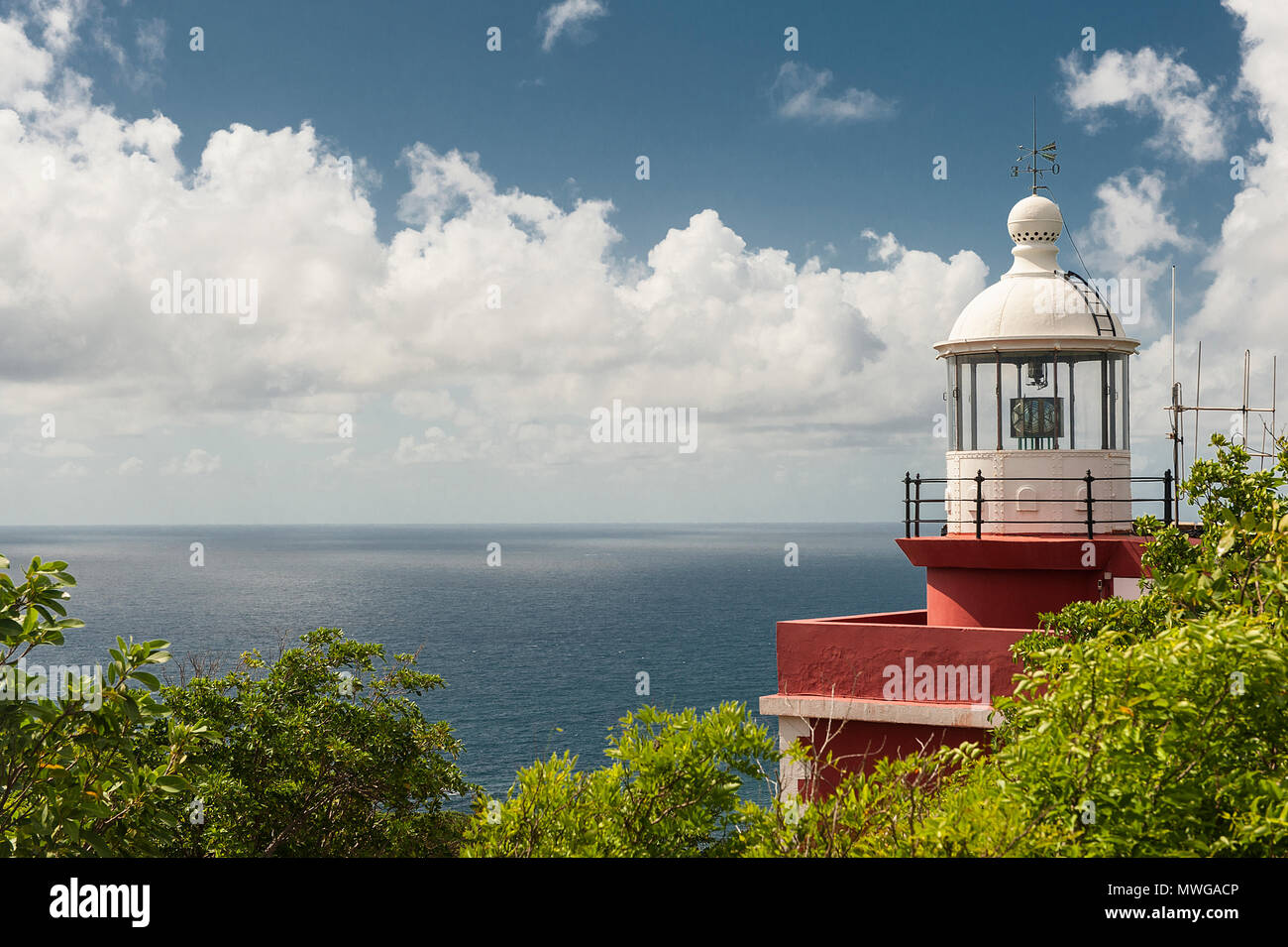 La Caravelle Lighthouse at Martinique, French Antilles Stock Photo - Alamy