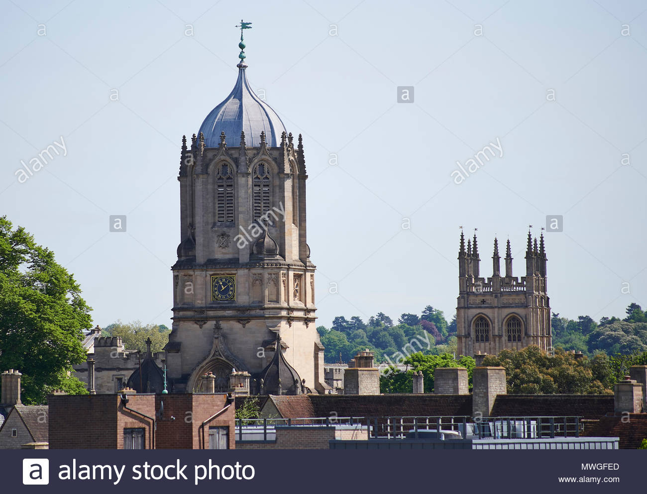 Tom Tower Oxford High Resolution Stock Photography and Images - Alamy