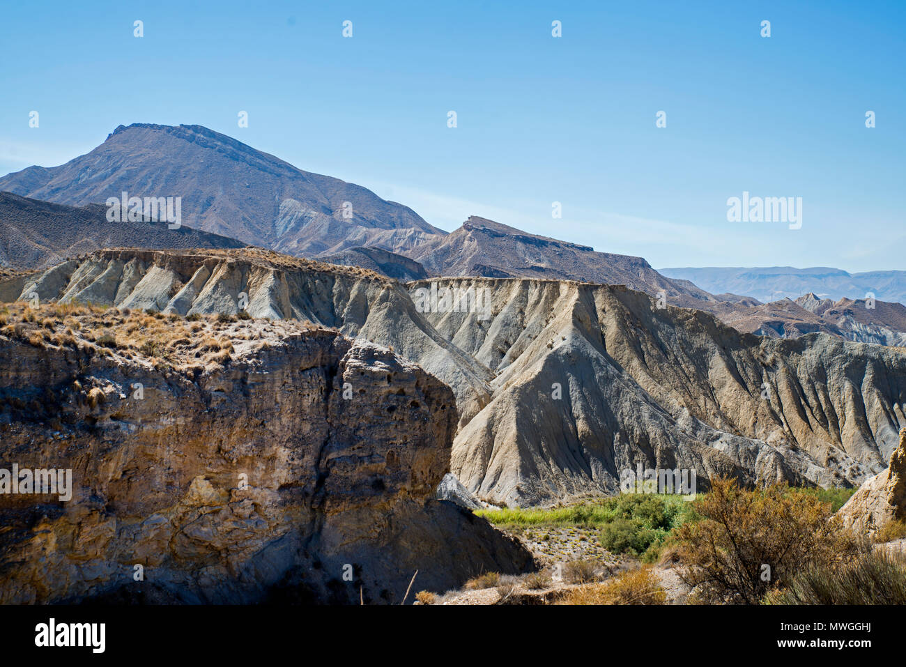 Tabernas desert, Almeria, Spain Stock Photo - Alamy