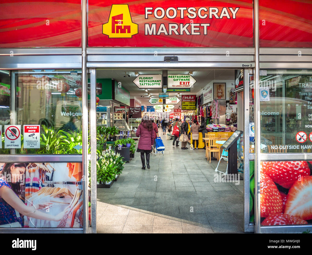 People Inside Shop Shopping Local Products High Resolution Stock ...