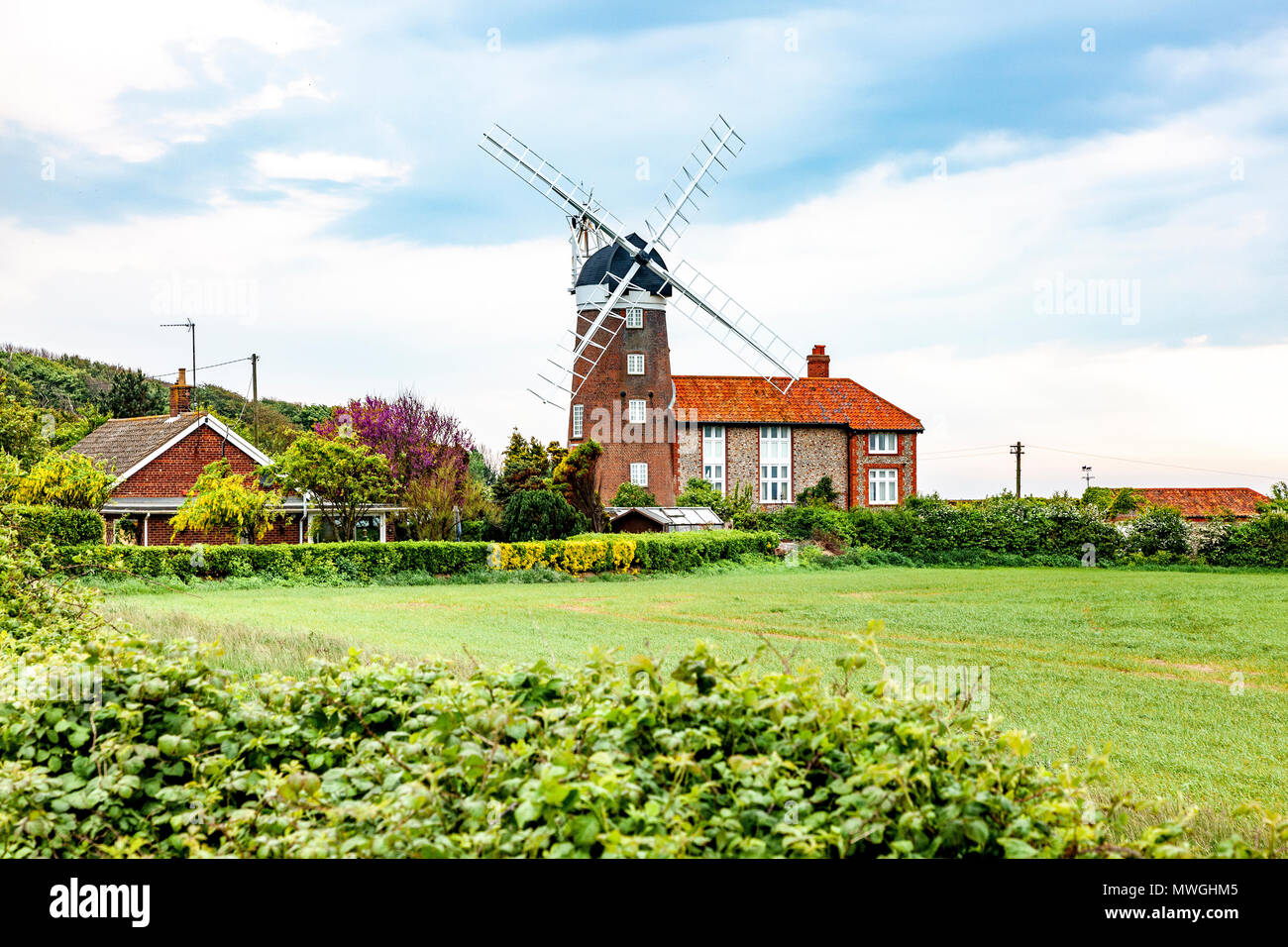 Weybourne Windmill. Holt, Norfolk, England, UK Stock Photo - Alamy