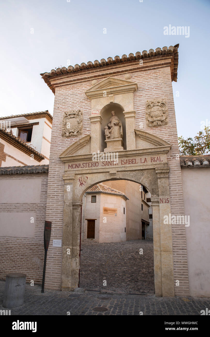 Monasterio de santa isabel la real hi-res stock photography and images ...
