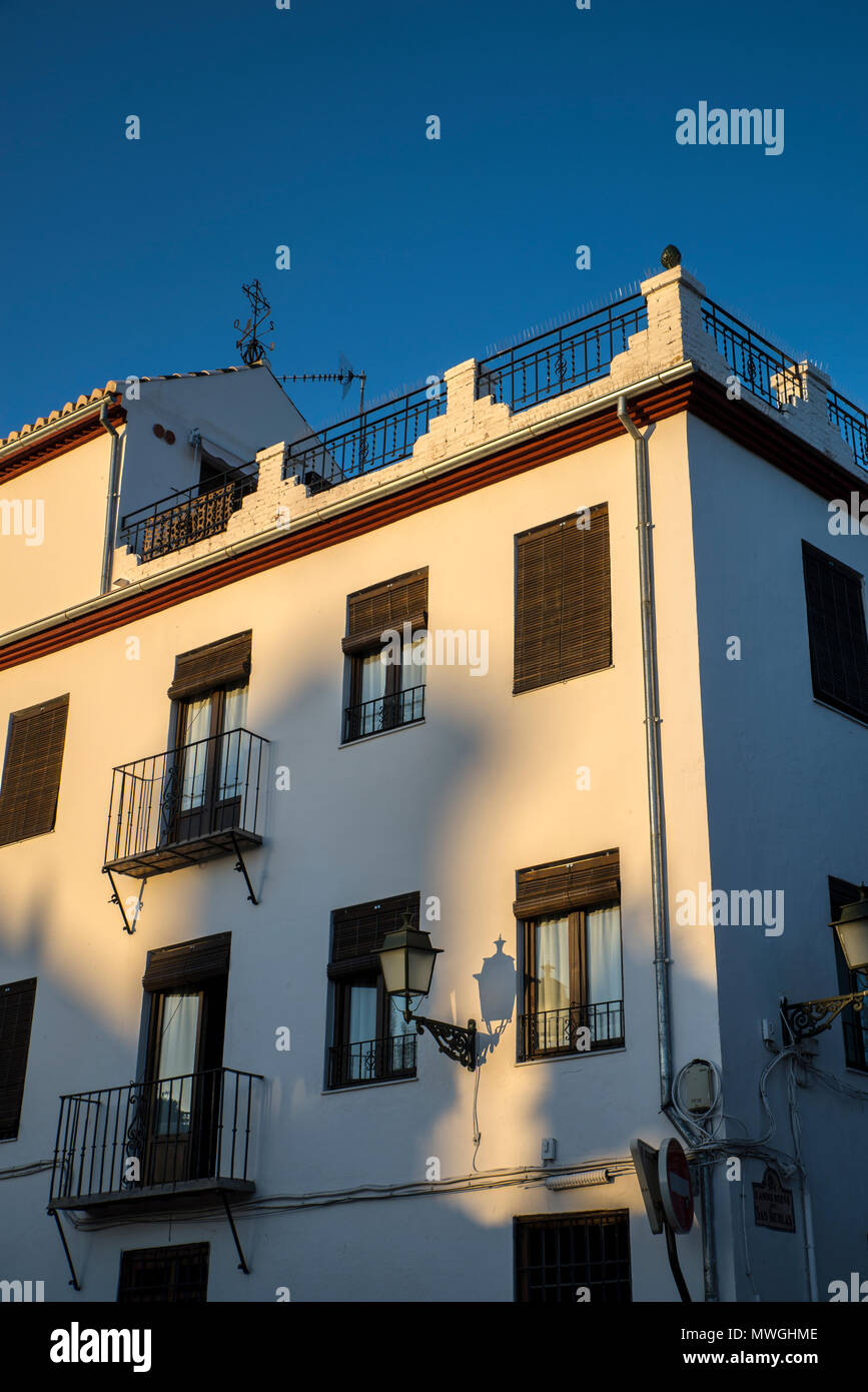 Back streets, Granada, Spain Stock Photo - Alamy