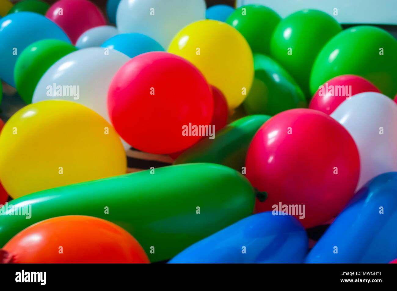 Photography of colorful baloons Stock Photo - Alamy