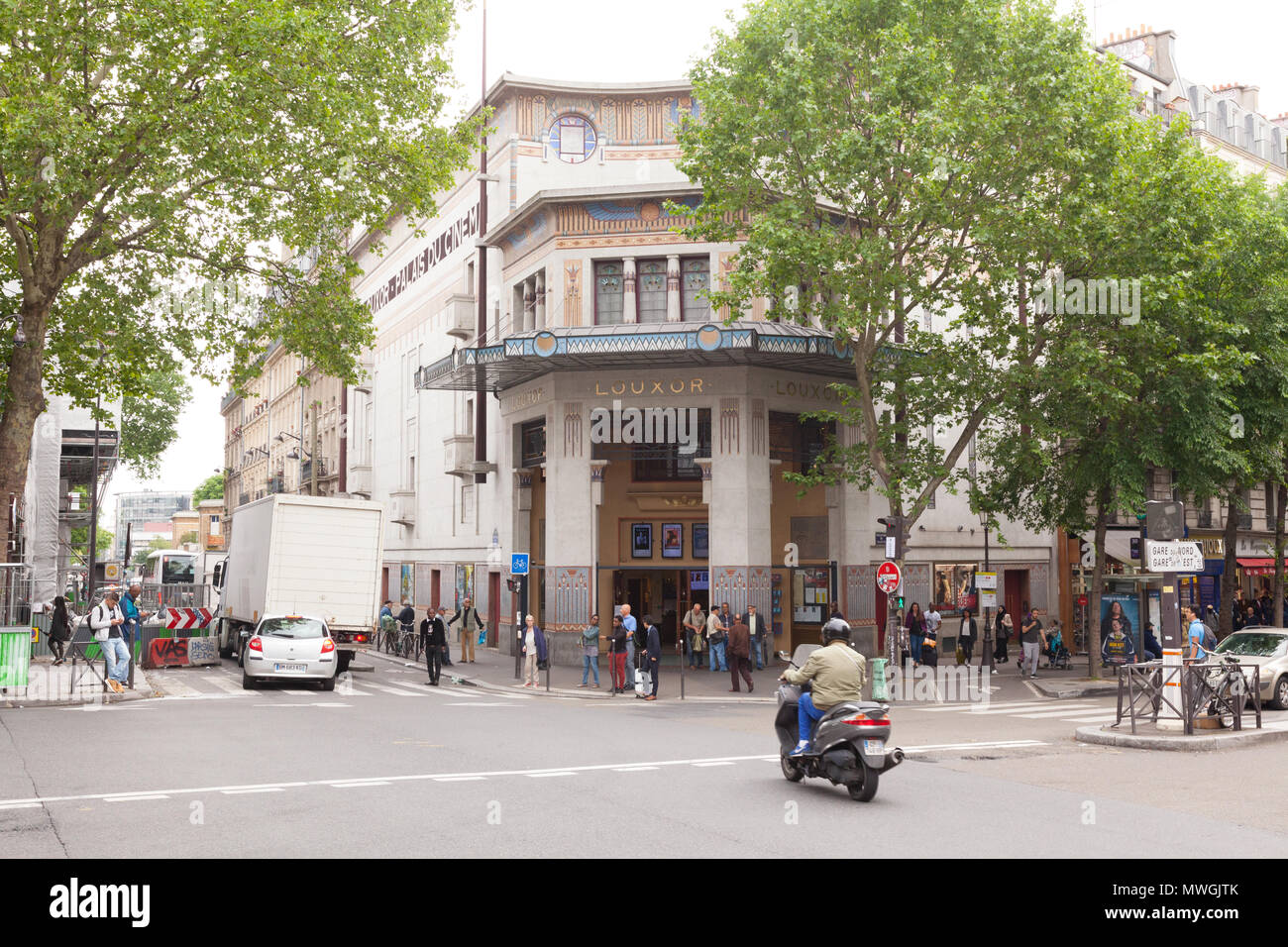 Egyptian styled Le Louxor movie theatre by architect Henri Zipcy 1921 ...