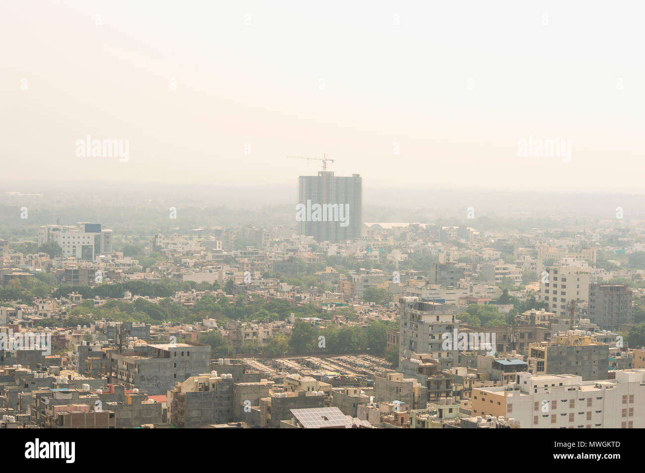 Gurugram modern buildings hi-res stock photography and images - Alamy