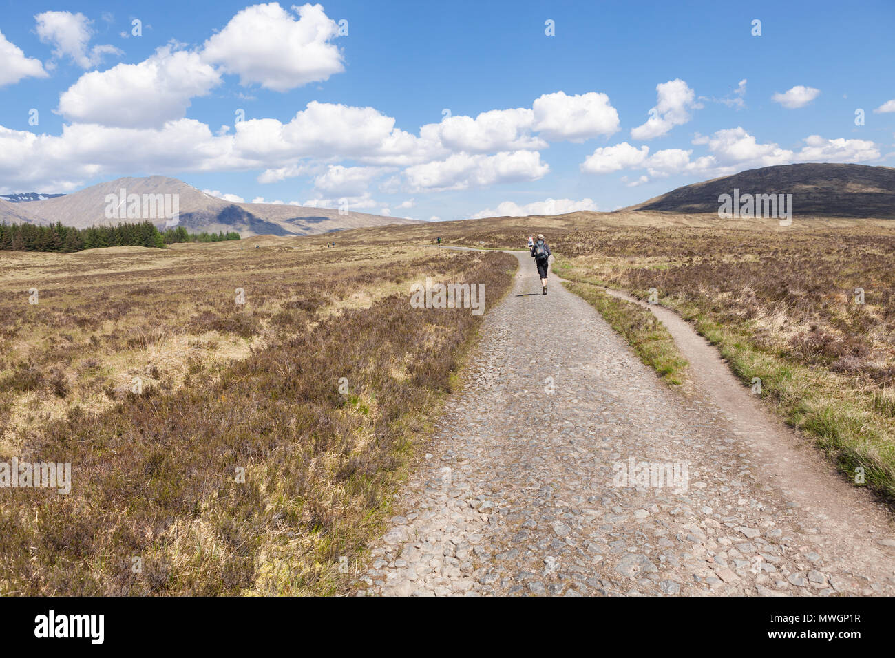 West highland way scotland rannoch hi-res stock photography and images ...