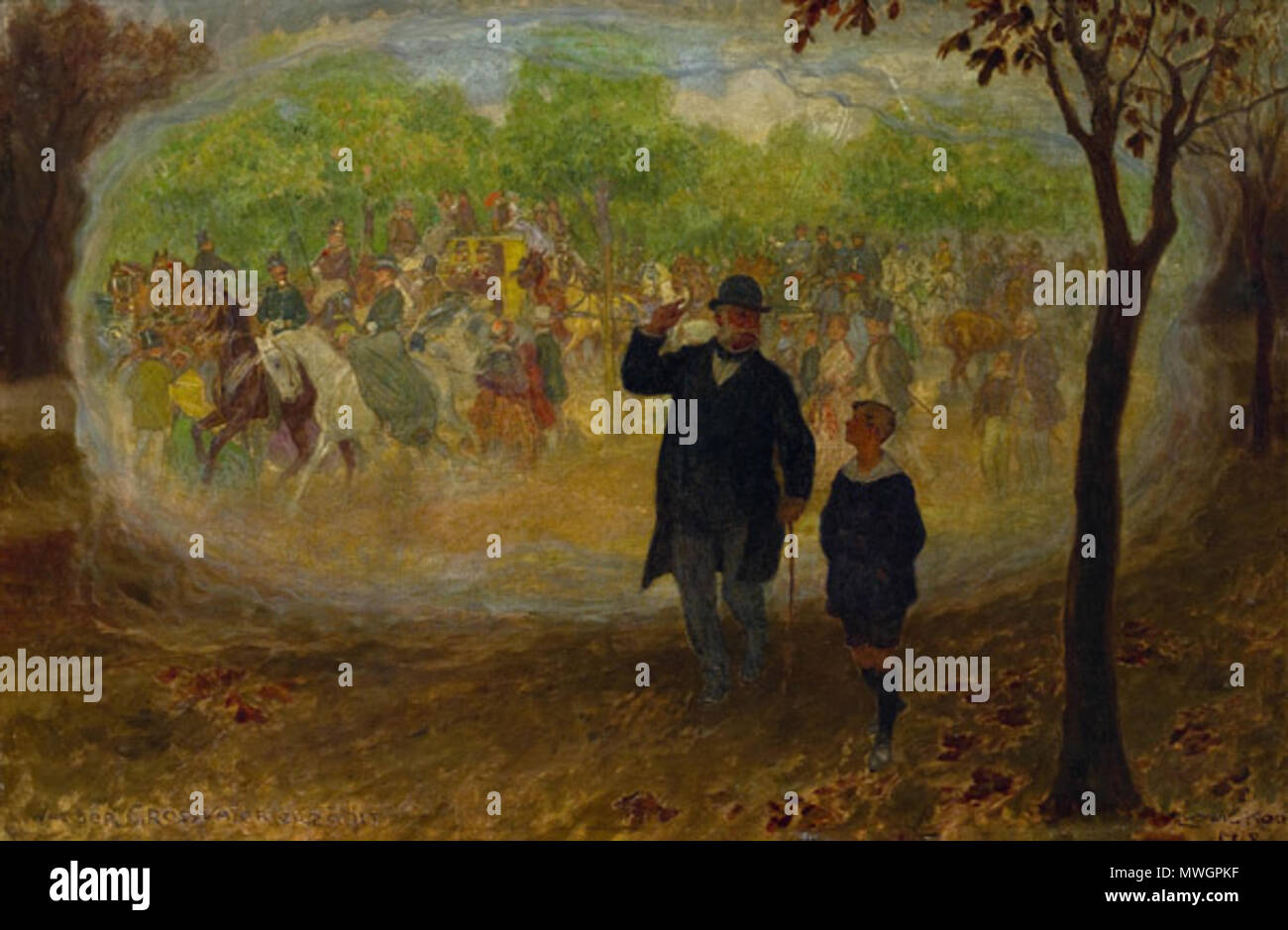 381 Ludwig Koch Was der Großvater erzählte 1918 Stock Photo - Alamy