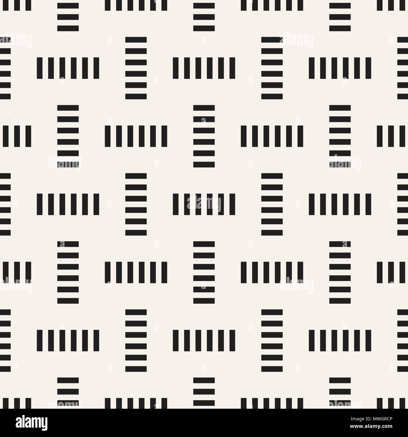 Trendy monochrome twill weave Lattice. Abstract Geometric Background ...