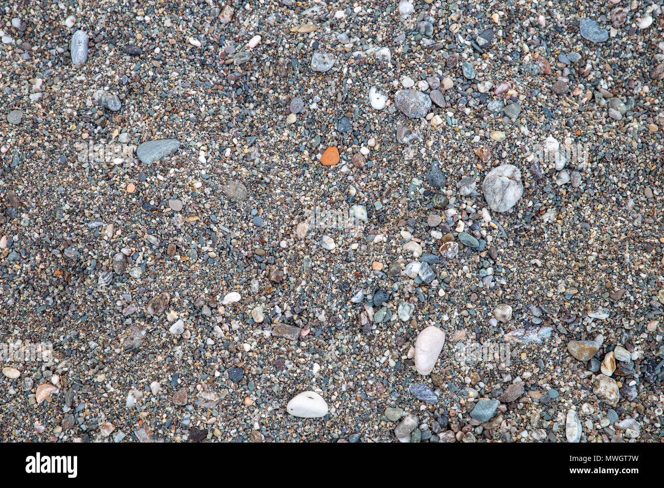 Pebbles on the sea shore. Pebble background Stock Photo - Alamy